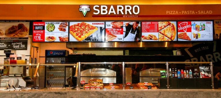 Sbarro Menu Along With Prices and Hours | Menu and Prices